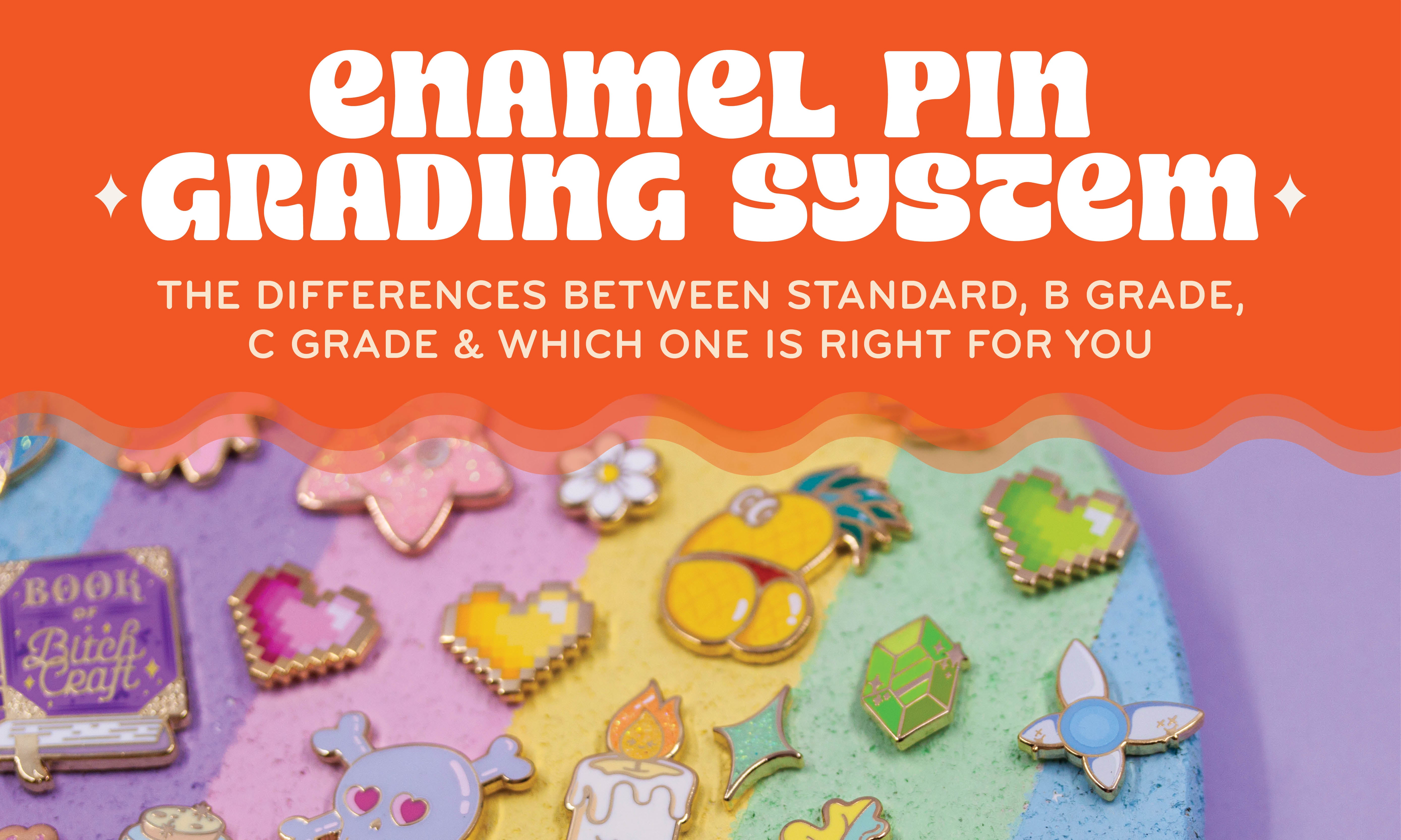 Decoding Enamel Pin Grades – Joanna Behar