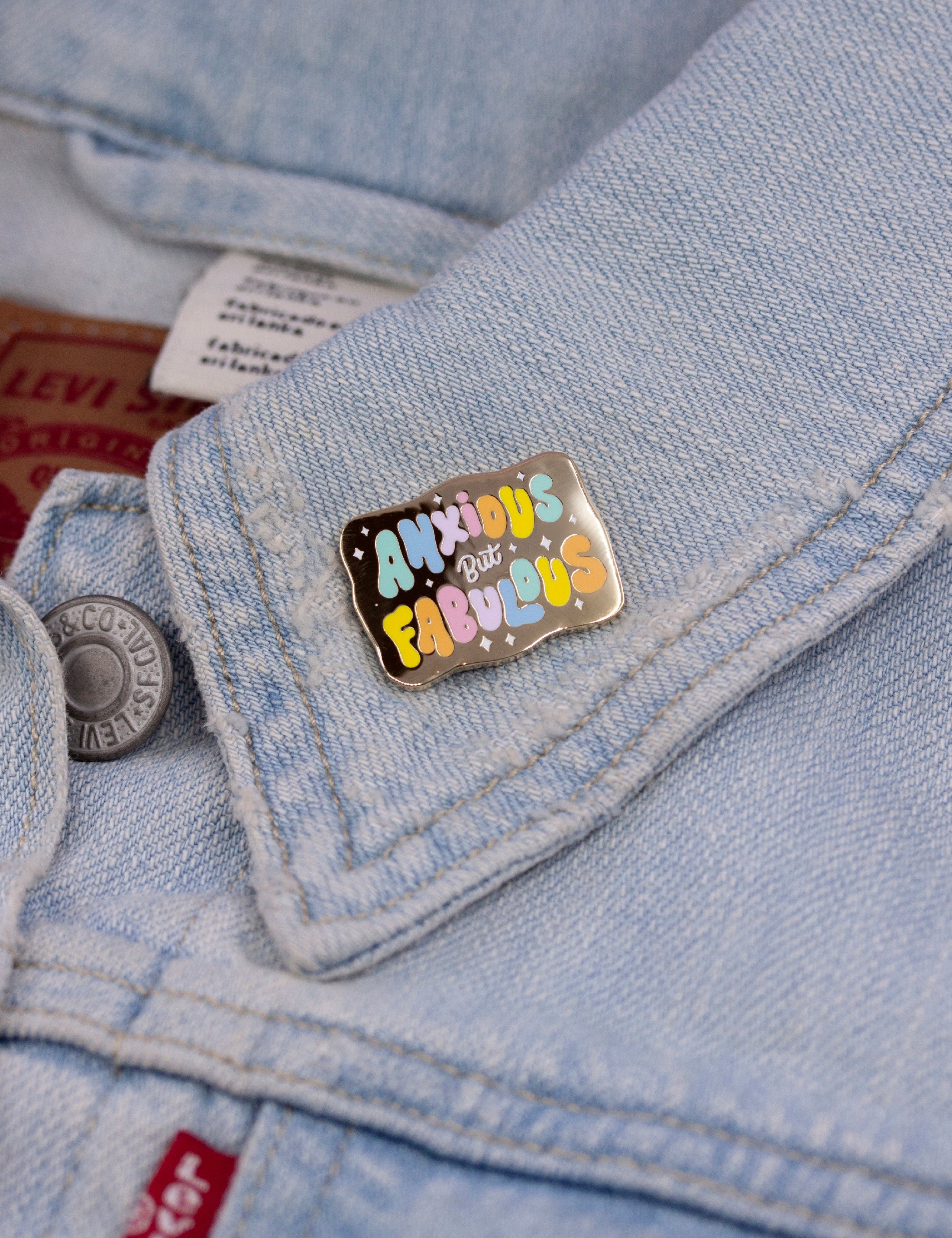 Anxious but Fabulous Pin – Joanna Behar