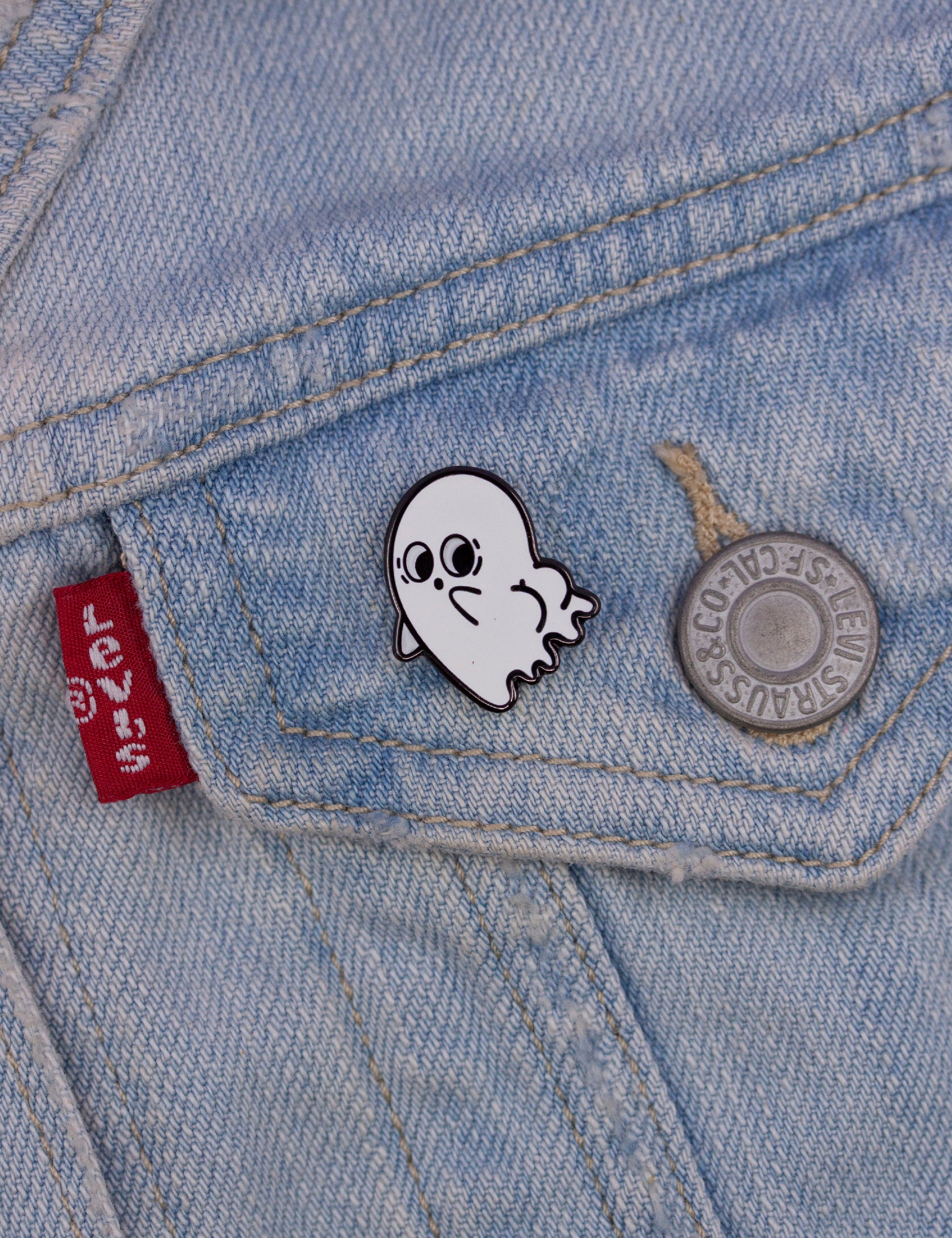 b0oO-ty GHOST PIN - Now glow in the dark ! – Joanna Behar